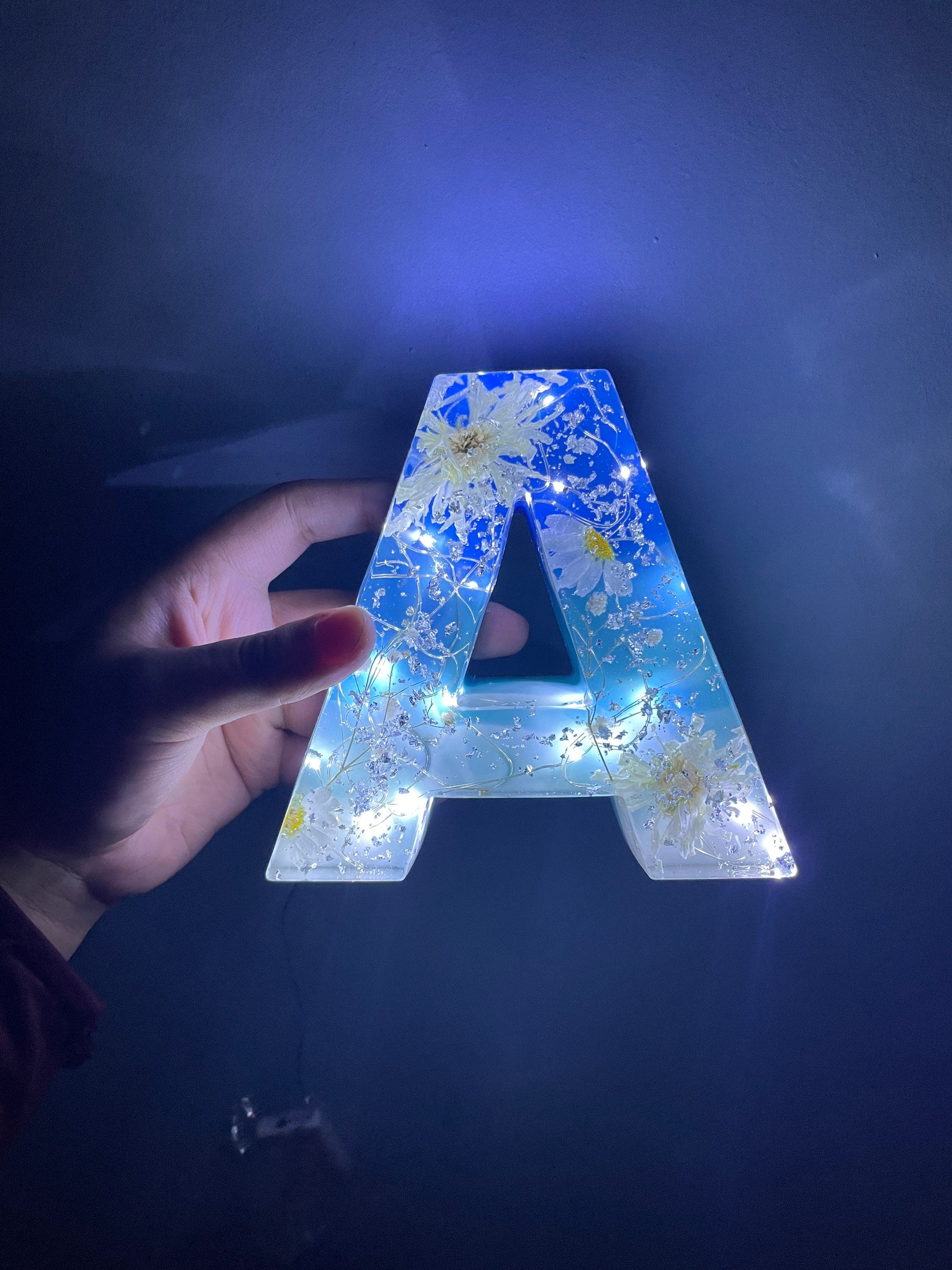 Large Resin Letter Decor - Custom – EpoxyCore